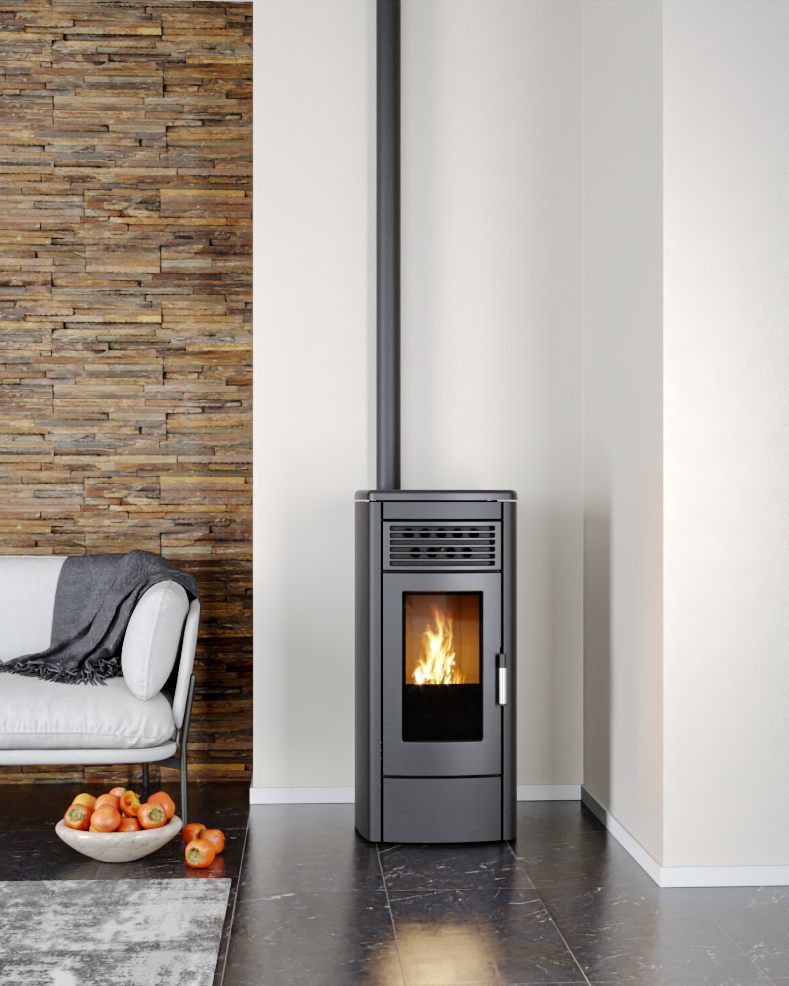 Poêle à granulés ou pellets OFEN SP6 - wifi et télécommande